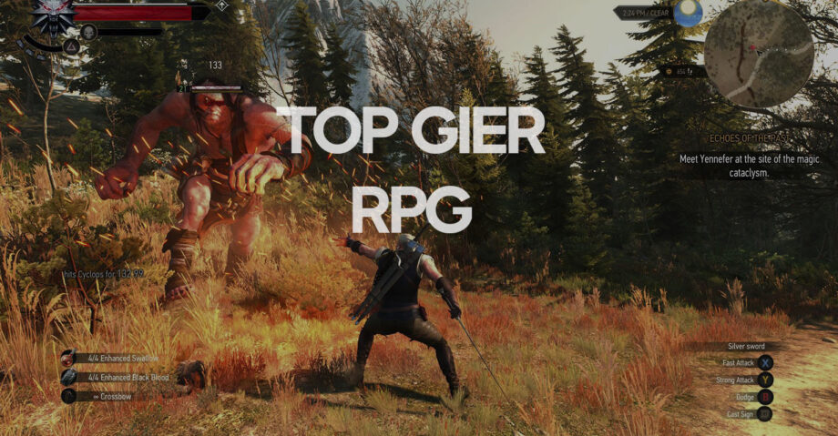Najlepsze gry RPG – ranking najbardziej wciągających przygód